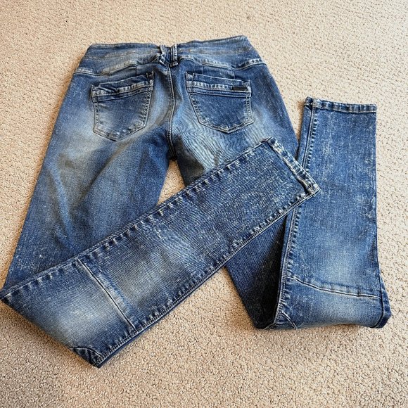 Fiorucci | Jeans | Fiorucci Safety Jeans Isabella Low Rise Skinny Moto ...